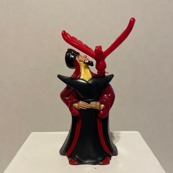 Disney | Toys | Vintage 992 Burger King Disneys Aladdin Jaffar Figure ...
